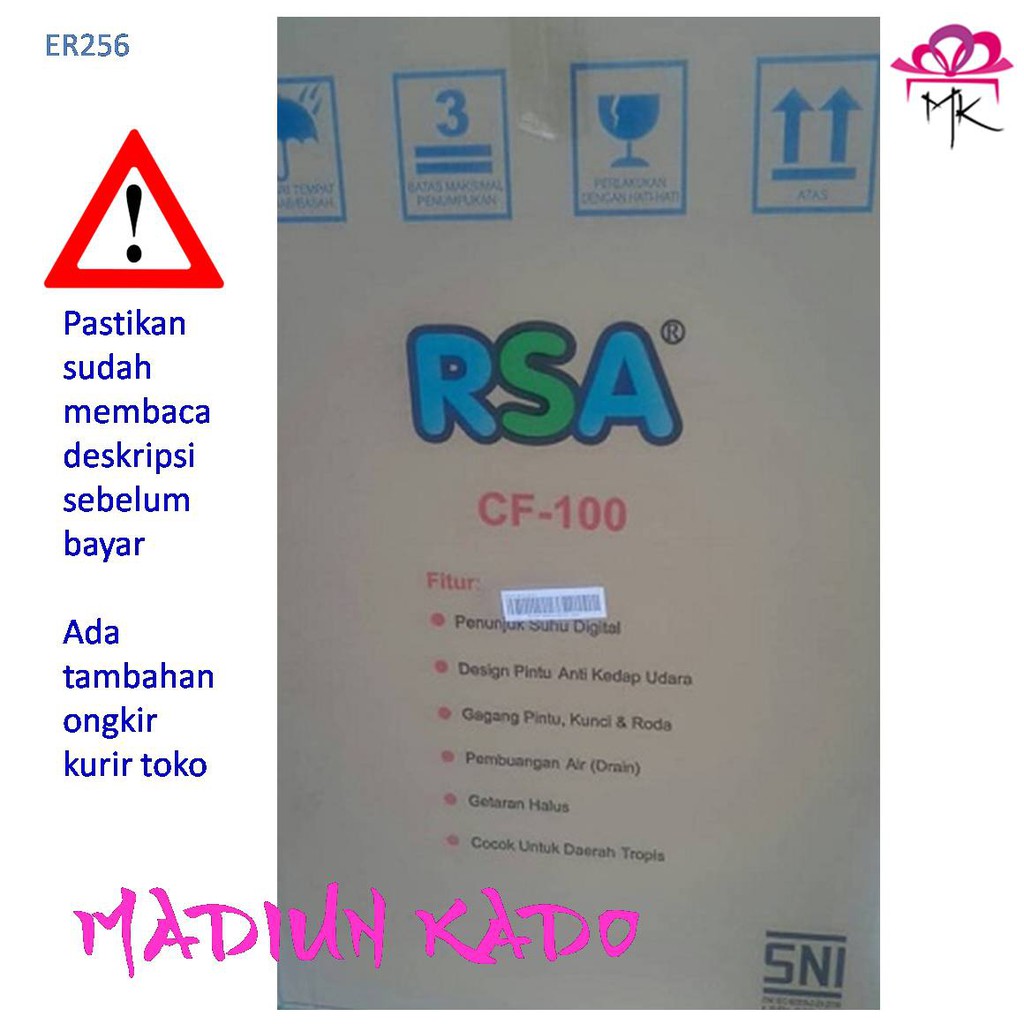 Jual Freezer RSA CF-100 Kapasitas 100 Liter - Berat dikecilkan, ada ...