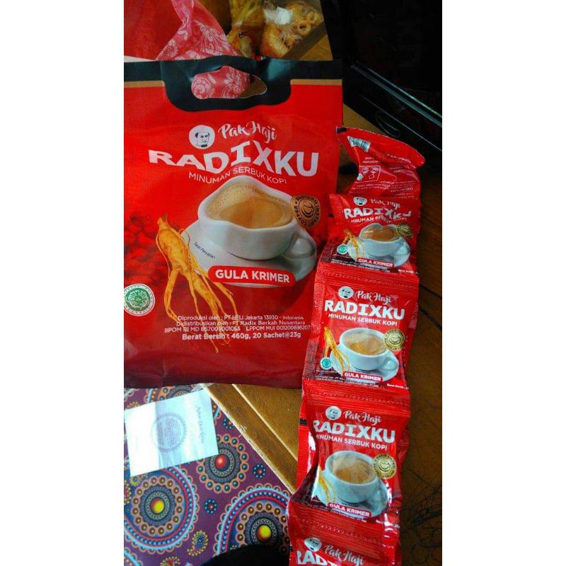 Jual Minuman Herbal Instan RADIXKU sachetan | RADIXKU PAK HAJI HPA ...