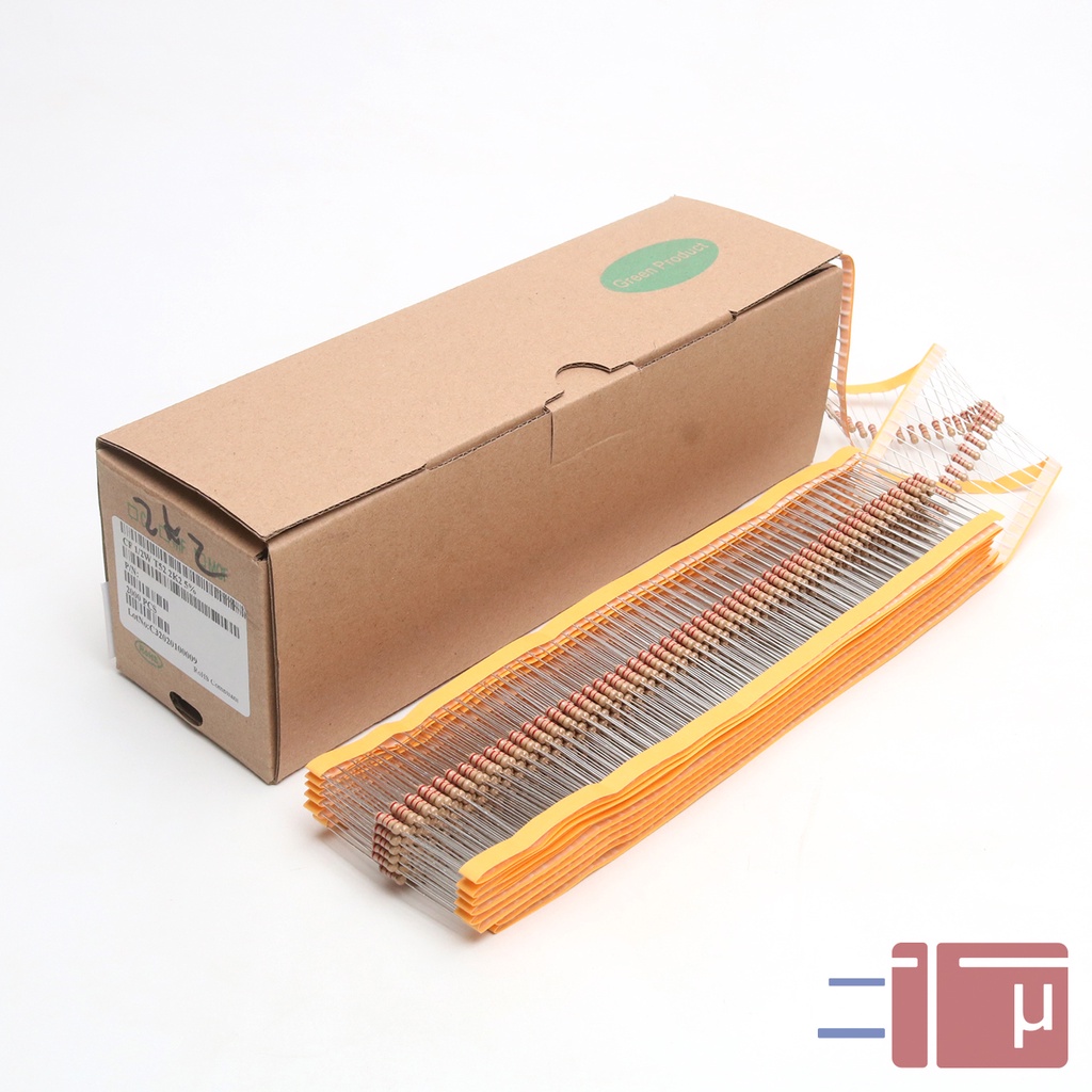 Jual X10 Resistor 2K2 2.2K 1/2W Karbon 5% Taiwan Kaki Tembaga | Shopee ...