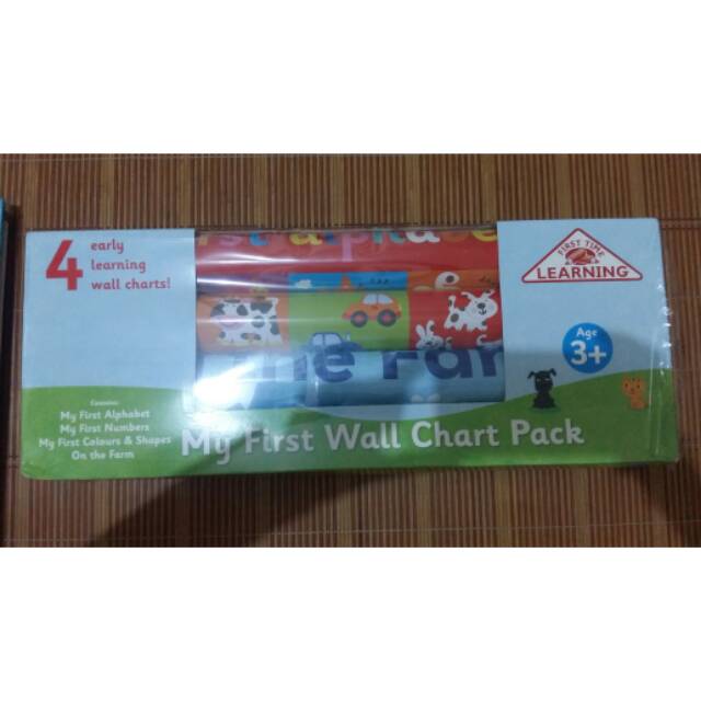 Jual My First Wall Chart Pack | Shopee Indonesia