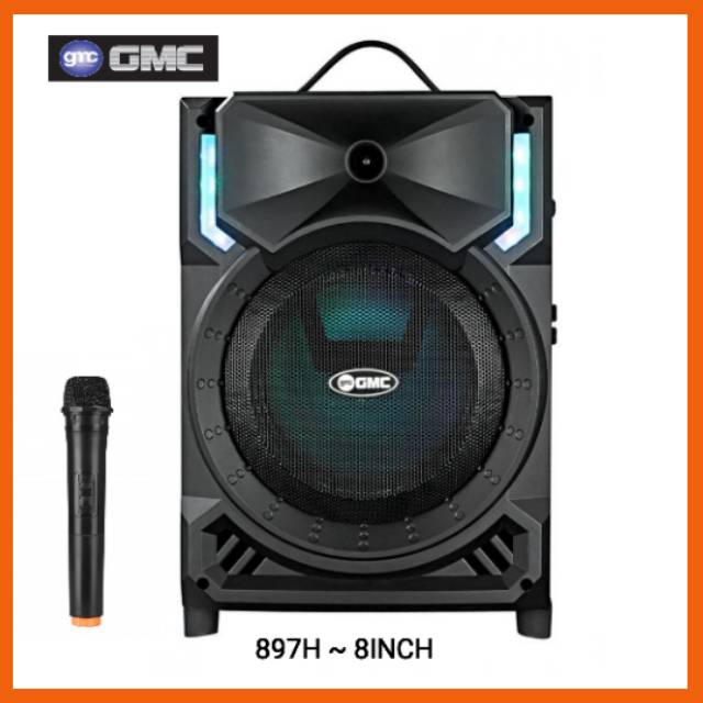 Jual GMC 897H SPEAKER PORTABLE MULTIMEDIA WITH BLUETOOTH KARAOKE ...