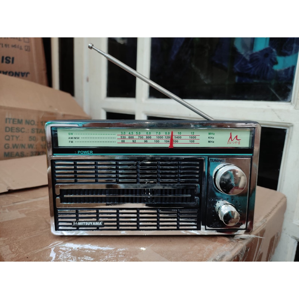 Jual Radio Jadul Radio FM - AM - SW Radio Portable Radio Antik Sound ...