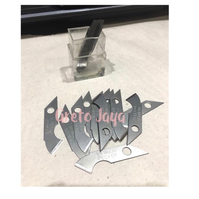 Jual Refil Refill Isi Mata Pisau Cutter Kater Karter Akrilik Acrylic ...