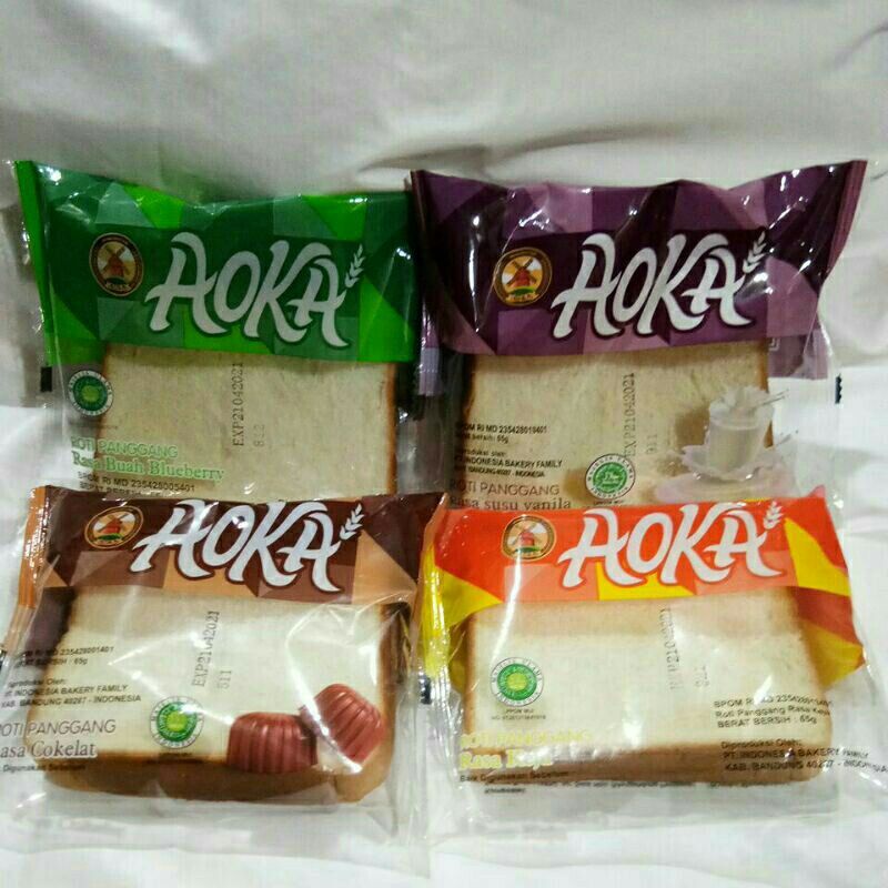 Jual AOKA ROTI SANDWICH 65GR | Shopee Indonesia