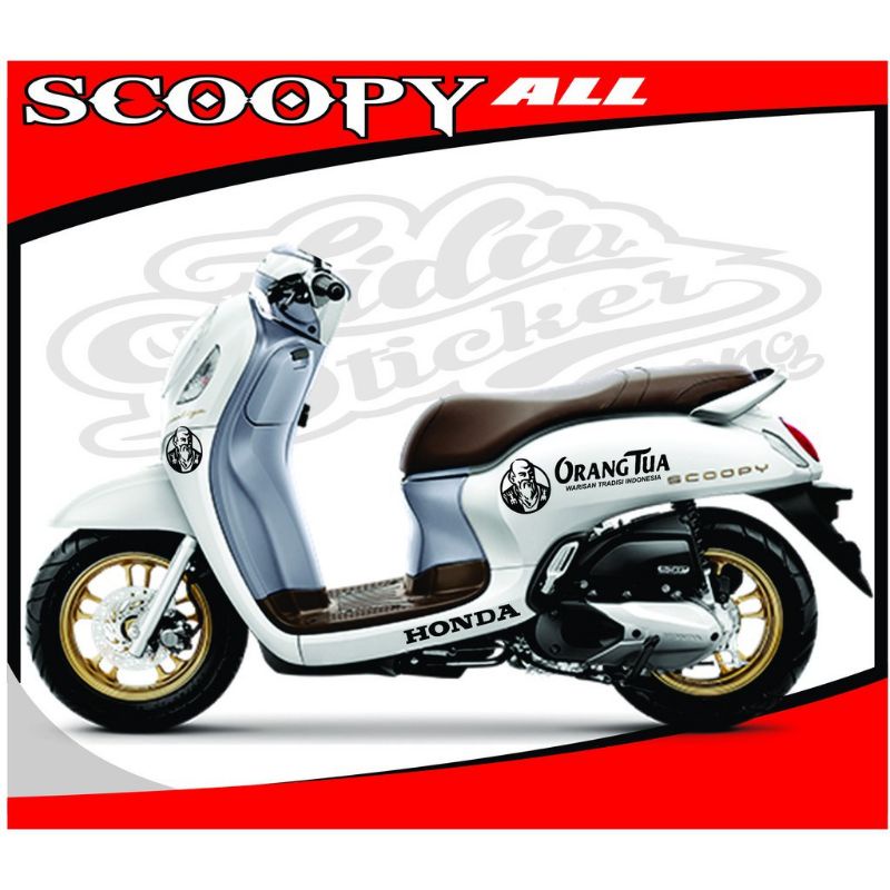 Jual stiker scopy stiker logo orang tua stiker keren | Shopee Indonesia