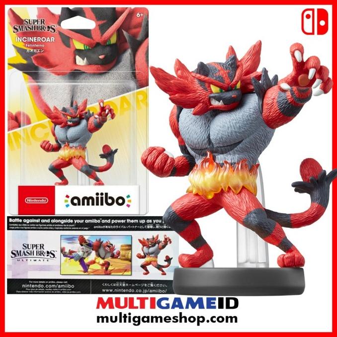 Jual Amiibo Incineroar (Super Smash Bros) | Shopee Indonesia