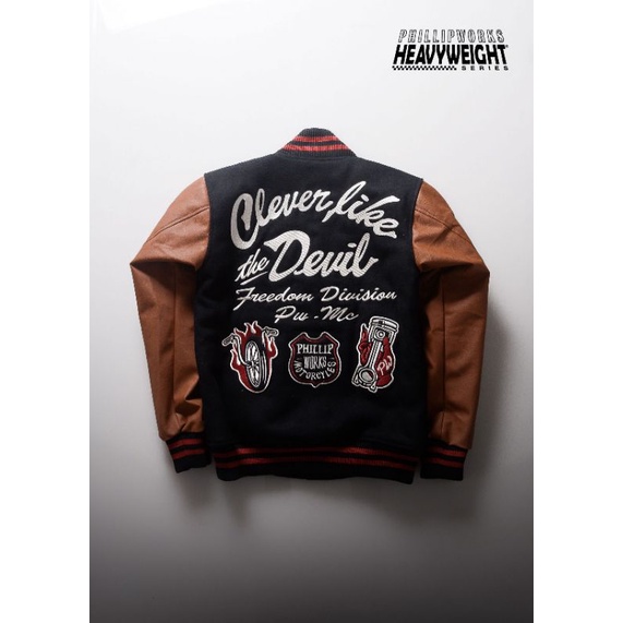 Jual VARSITY CLEVER DEVIL ORIGINAL PHILLIPWORKS HEAVYWEIGHT SERIES ...