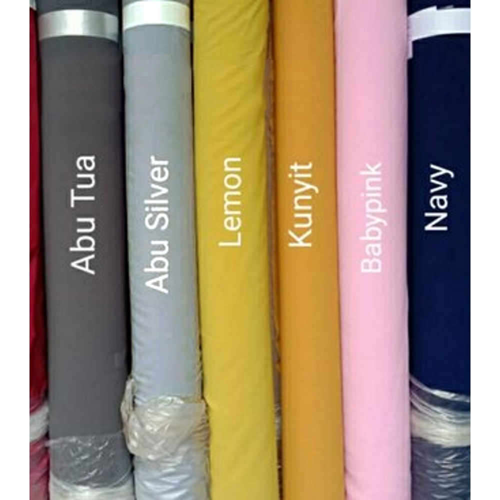 Jual KAIN WOLFIS GRADE A KUNYIT MUDA, COKLAT TUA SOLO METERAN | Shopee Indonesia