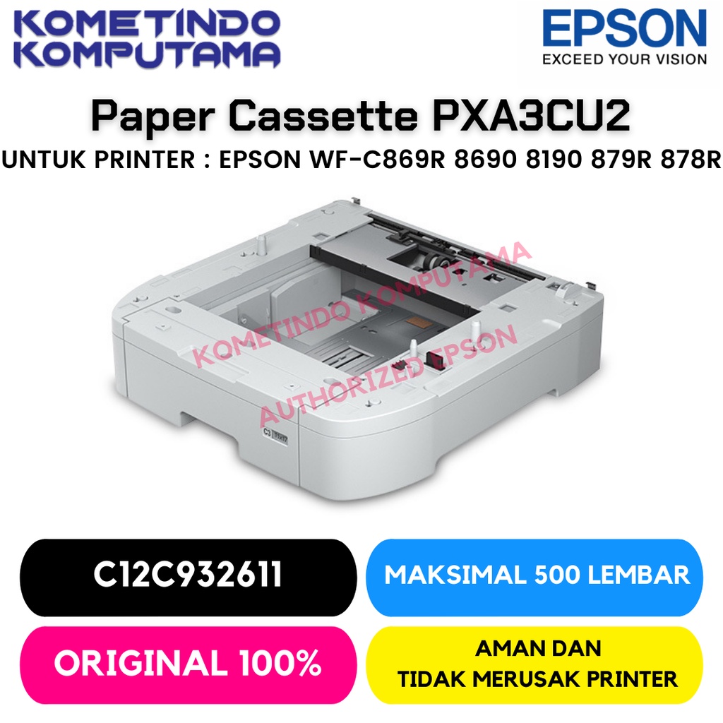 Jual Epson Optional Paper Cassette PXA3CU2 / C12C932611 / WF-C869R ...