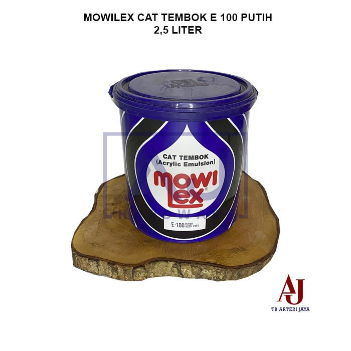 Jual Cat Tembok Mowilex 2,5 Liter E100 Putih | Shopee Indonesia