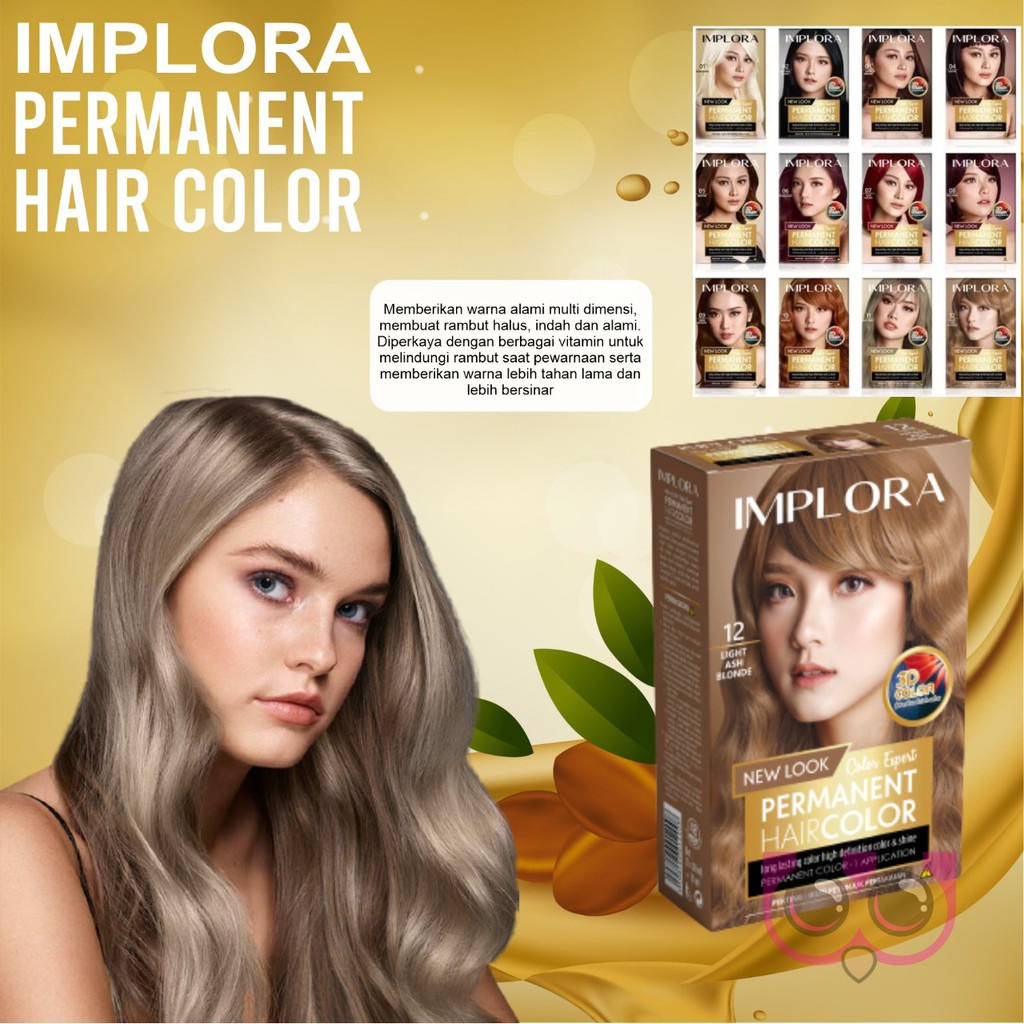 Jual Implora New Permanent Hair Colour - Pewarna Rambut Implora ...