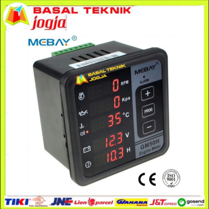 Jual Mebay GM50H Engine Meter Panel Modul Generator Set Genset Display ...