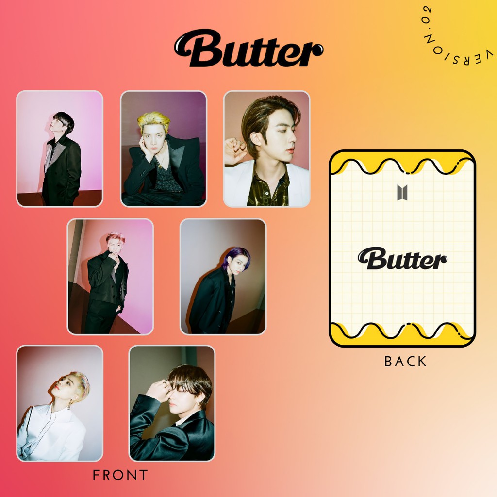 Jual PHOTOCARD BTS BUTTER VER. 2 | Shopee Indonesia