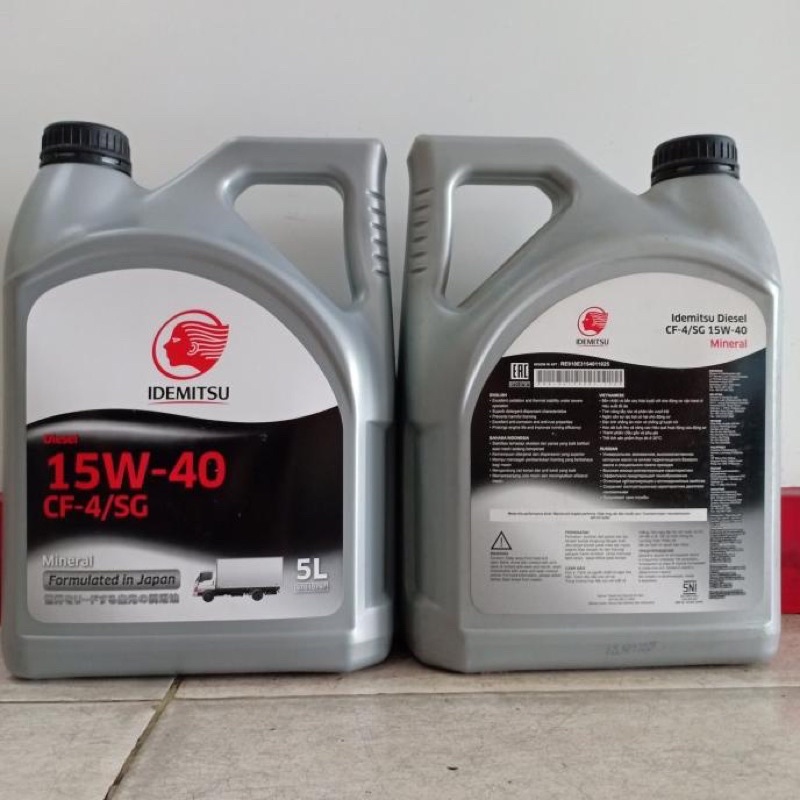 Jual Oli Idemitsu 15W40 CF-4 Diesel | 5 Liter | Shopee Indonesia