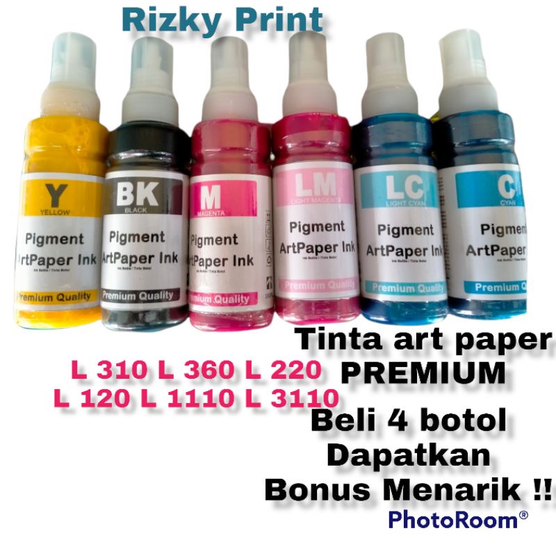 Jual Tnta Art Paper Epson SOLNCE Original 100 ml Murah Tinta Anti ...
