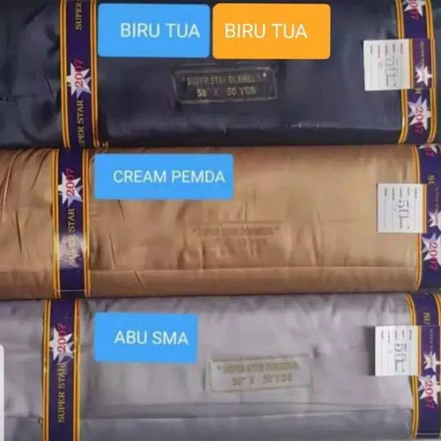 Jual Kain dormil dormeuil sateen satin EMBOSS harga per 0,5 meter BARU ...