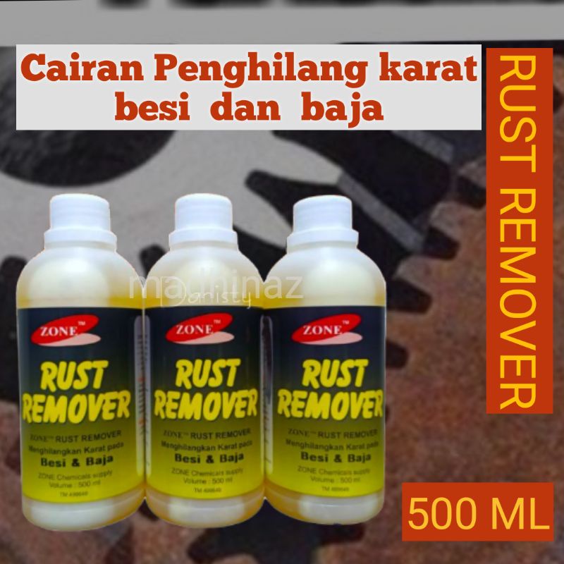 Jual Cairan ampuh pembersih karat logam besi/rust remover/anti karat | Shopee Indonesia
