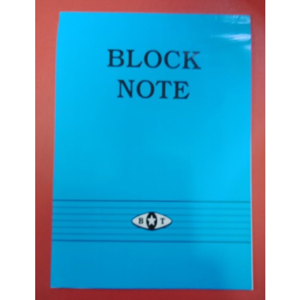 Jual Buku Block Note Kwarto isi 20 Lembar 15*21cm (1pcs) | Shopee Indonesia