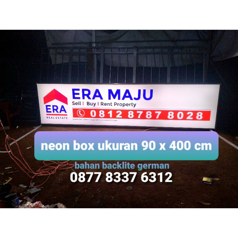Jual neon box papan nama dan reklame | Shopee Indonesia