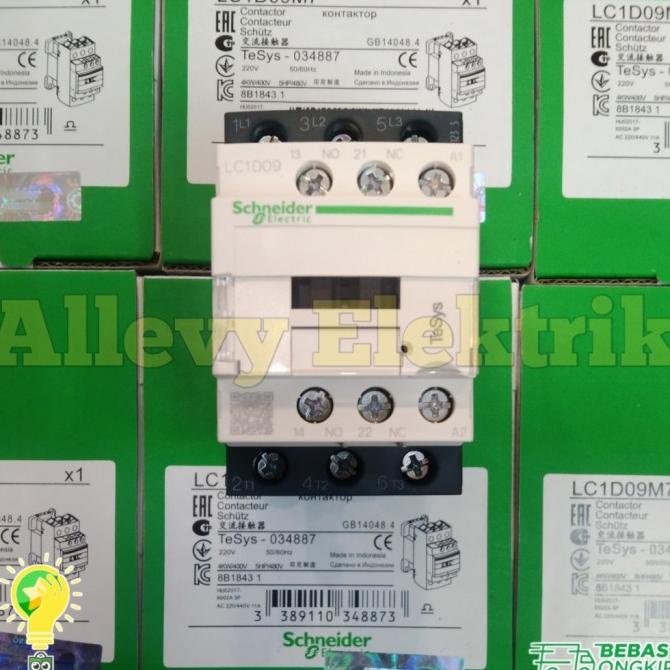 Jual Kontaktor LC1D09/LC1D09M7 220V Schneider | Shopee Indonesia