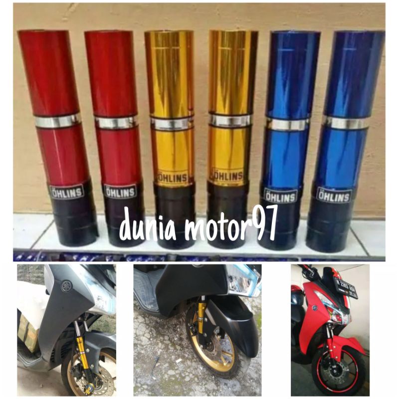 Jual cover shock yamaha lexi, pengaman shock depan lexi | Shopee Indonesia