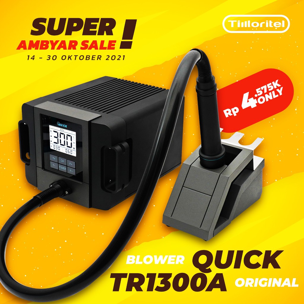Jual BLOWER SOLDER UAP QUICK TR1300A ORI | Shopee Indonesia