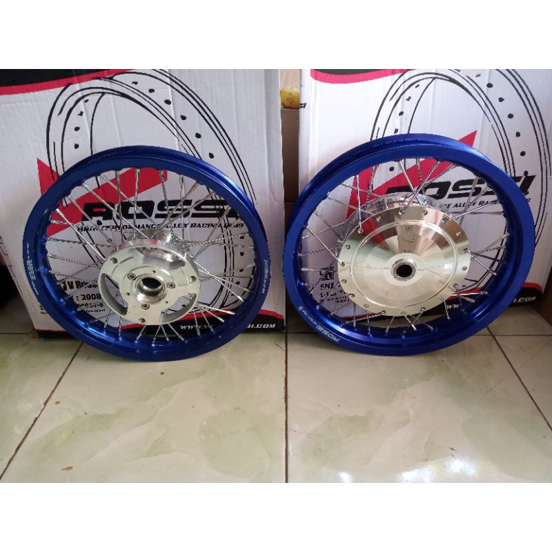 Jual velg jari jari Yamaha aerox ring 14 x160/140 siap pasang | Shopee ...