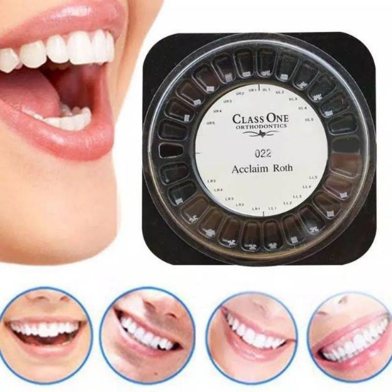 Jual DENTAL BEHEL GIGI TRANSPARAN ORTHO BRACKET CLASS ONE | Shopee ...