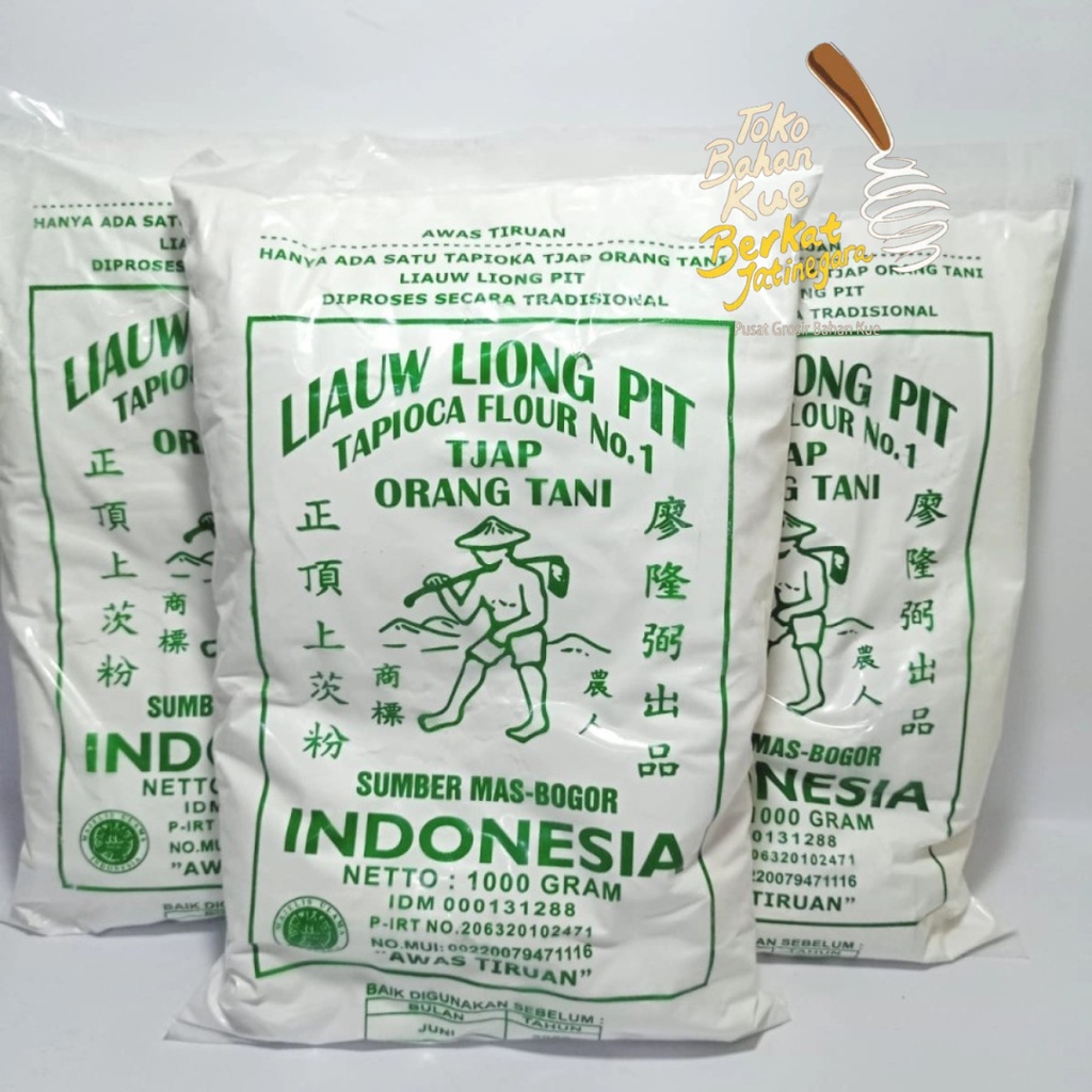 Jual TEPUNG TAPIOKA LIAW LIONG PIT 1 KG / SAGU TANI / TEPUNG TAPIOKA ...