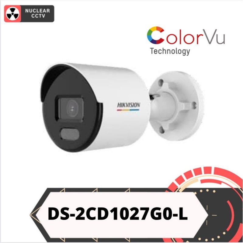 Jual IP CAMERA IPCAM OUTDOOR 2MP COLORVU HIKVISION DS-2CD1027G0-L | DS ...