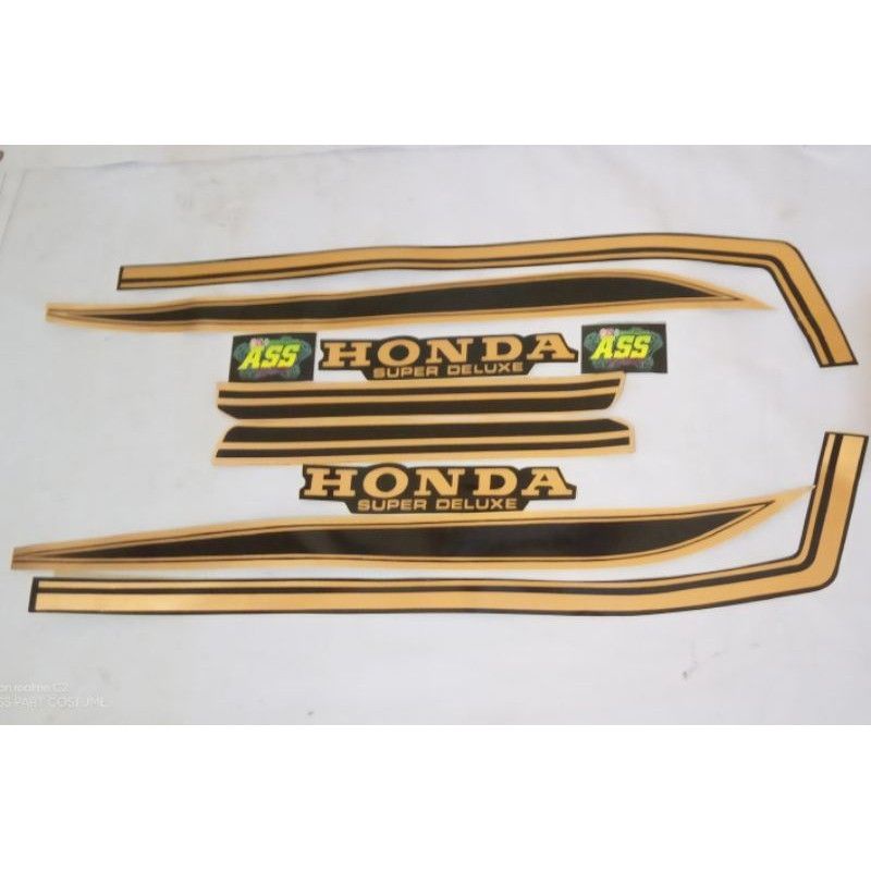 Jual Striping honda GL 100 GL MAX-Striping gl honda 100-sticker honda ...
