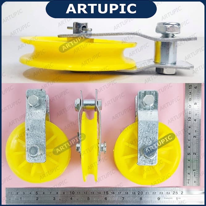 Jual KATROL- PULLEY KATROL 90 MM 3.5 INCH UNTUK NIPPLE TERPAL KANDANG ...