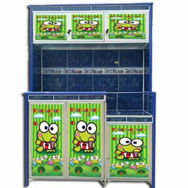 Jual Stc rak 6 kaca motif keropi popcorn | Shopee Indonesia