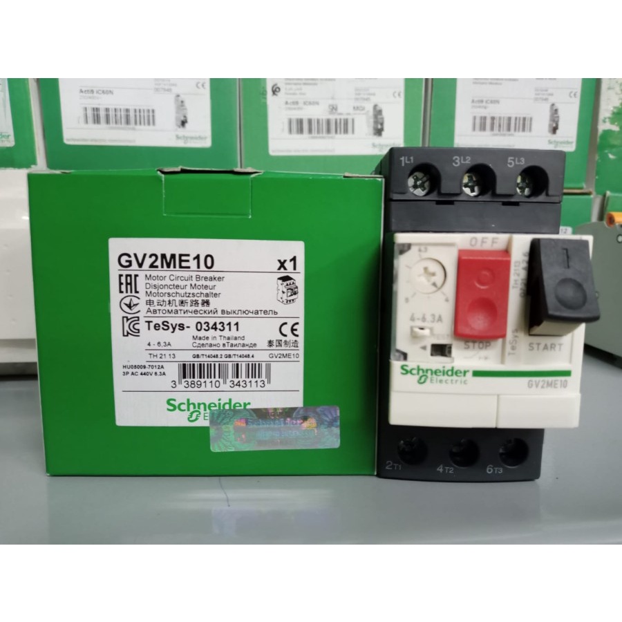 Jual Motor Circuit Breaker Schneider GV2ME10 | Shopee Indonesia