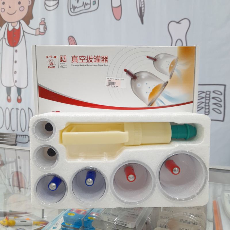 Jual Kop angin isi 6 Hwato / kop angin bekam hwato | Shopee Indonesia