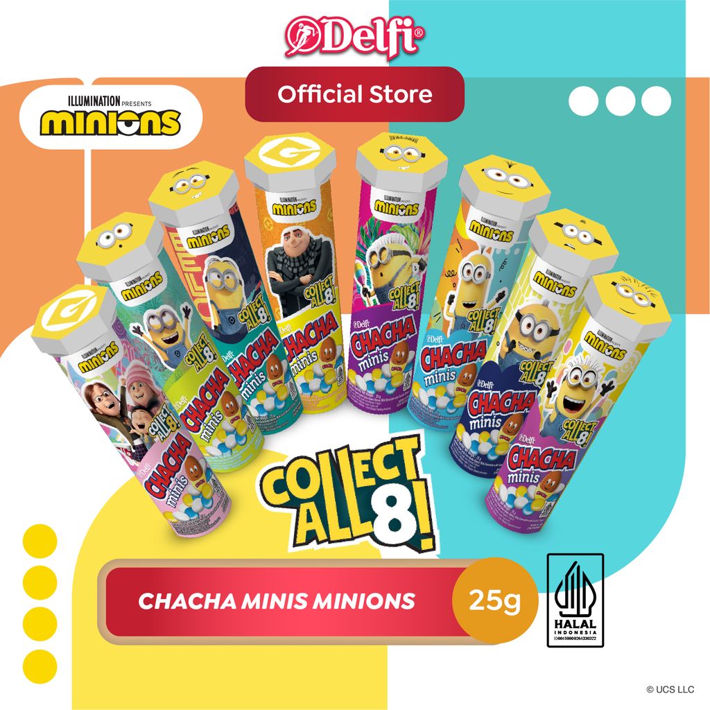 Jual Chacha Minis Minion 25 g | Shopee Indonesia