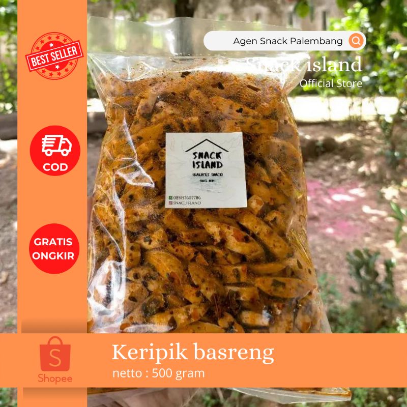 Jual basreng 500 gram | basreng stick pedas dengan bumbu pilihan dan ...