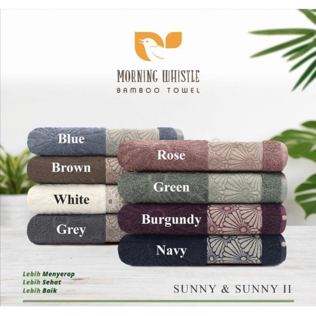 Jual Handuk Terry Palmer Bambu Morning Whistle Bamboo SUNNY / Handuk ...
