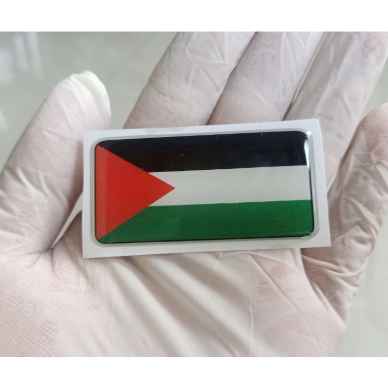 Jual Stiker bendera Palestina/stiker resin lentur | Shopee Indonesia