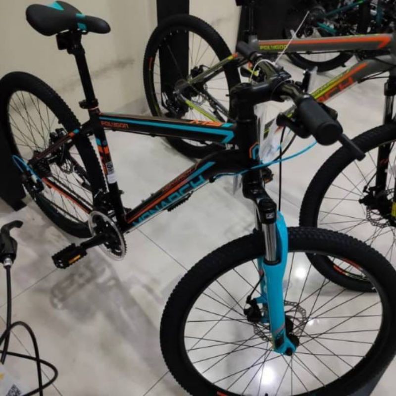 Jual sepeda mtb polygon monarch 5 black th 2020 | Shopee Indonesia