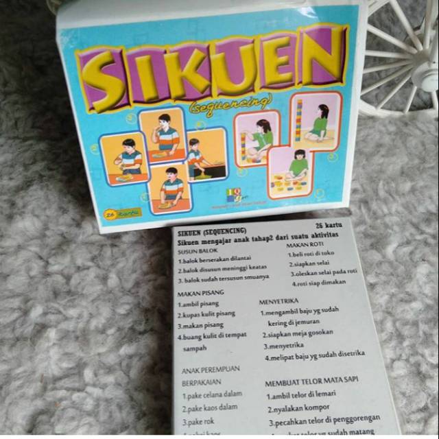 Jual Kartu gambar iq dev sikuen biru | Shopee Indonesia