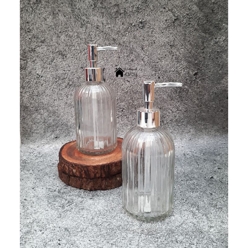 Jual botol kaca pump/ botol sabun cair/ wadah sabun | Shopee Indonesia