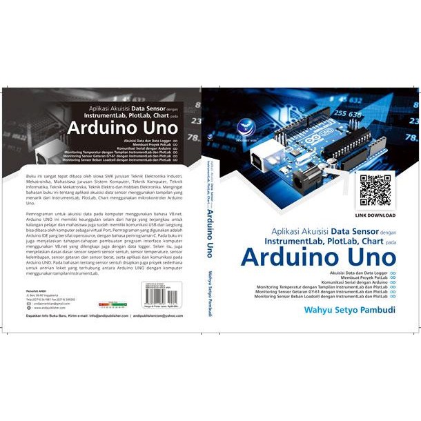 Jual Buku Aplikasi Akuisisi Data Sensor Dengan InstrumentLab, PlotLab, Chart Pada Arduino Uno ...