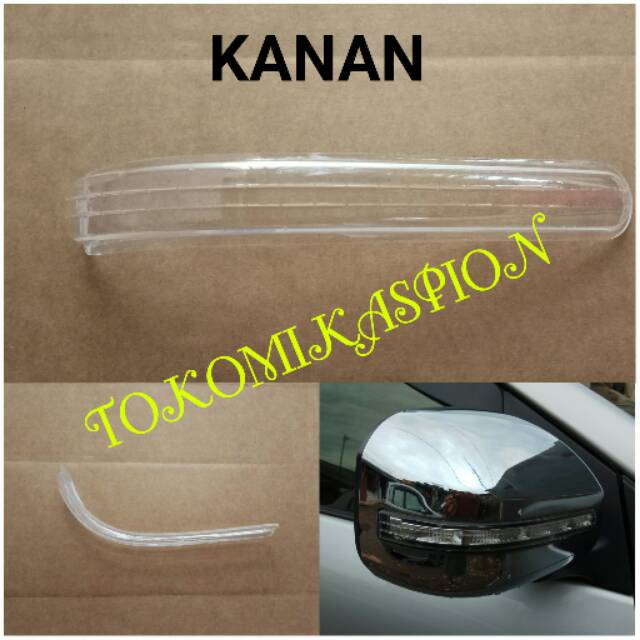 Jual mika sein spion grand innova cover chrome - mika lampu sein spion ...