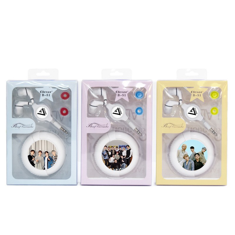 Jual [BS] BISA COD Earphone Roll Headset KPOP ASTRO GOT7 ENHYPEN NCT ...