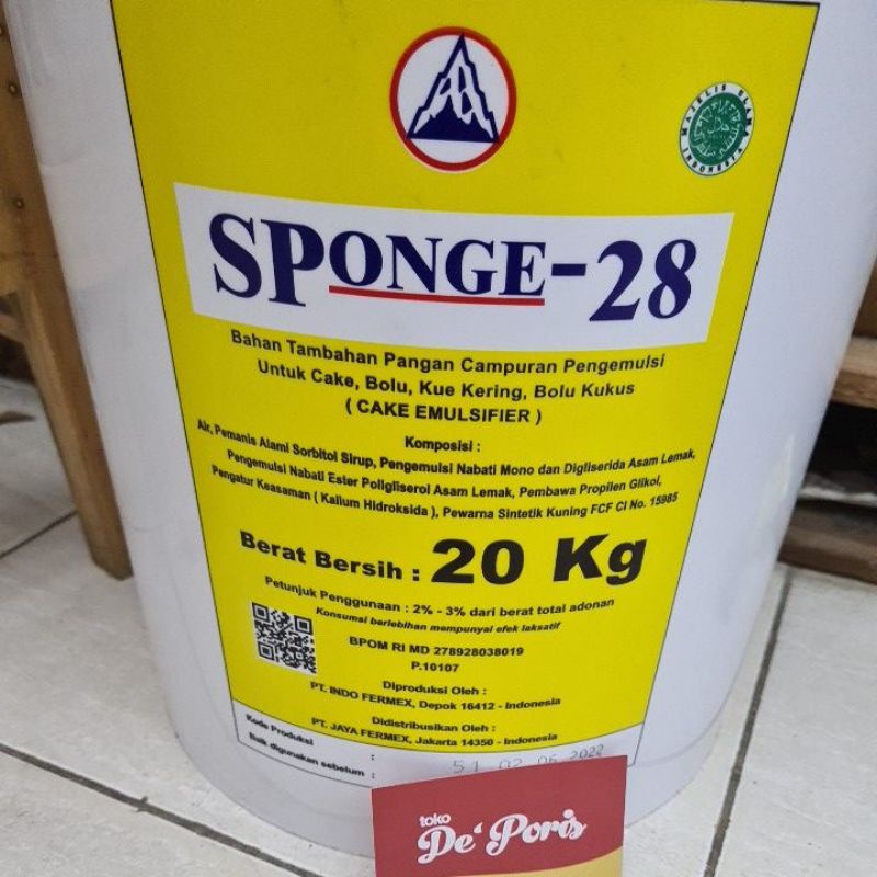 Jual SP 28 Sponge 250grm | Shopee Indonesia