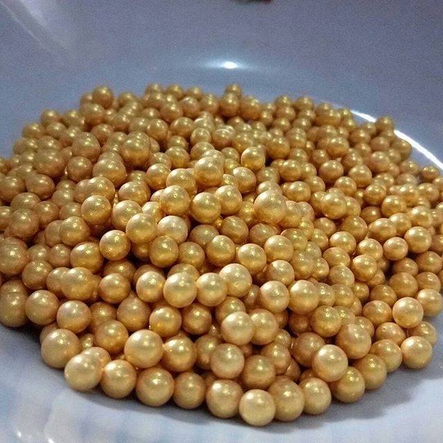 Jual 50gr Sprinkle mutiara hiasan mutiara pearl sprinkle sprinkle emas ...