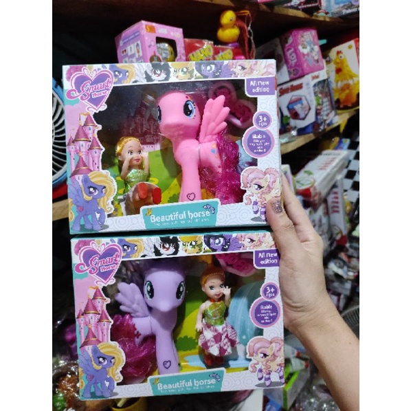 Jual Mainan Figure Little Pony Set Mini | Shopee Indonesia