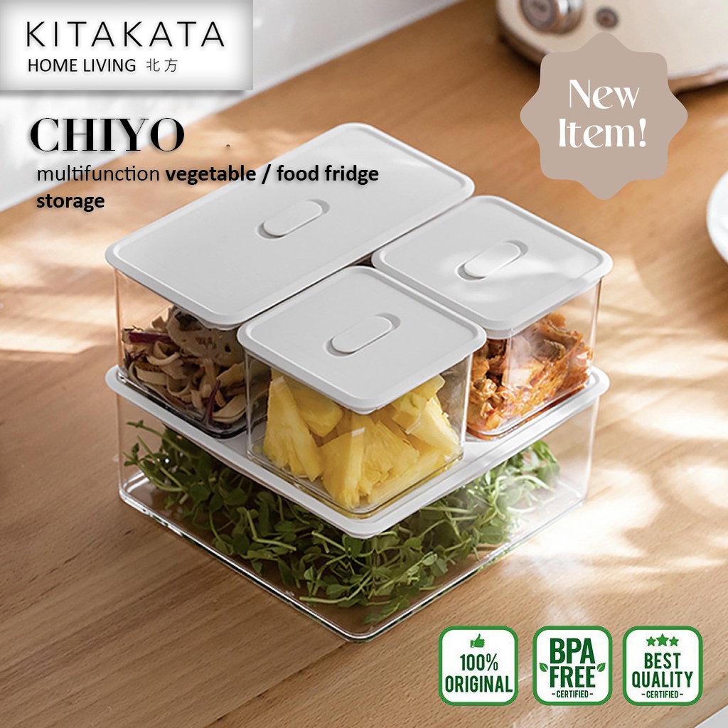 Jual KITAKATA CHIYO Kotak Penyimpanan Makanan Kulkas Storage Box Food ...