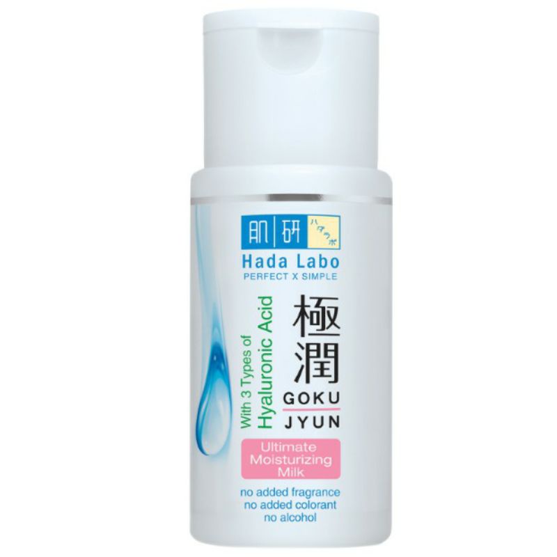Jual HADA LABO GOKU JYUN ULTIMATE MOISTURIZING MILK 100ml | Shopee ...